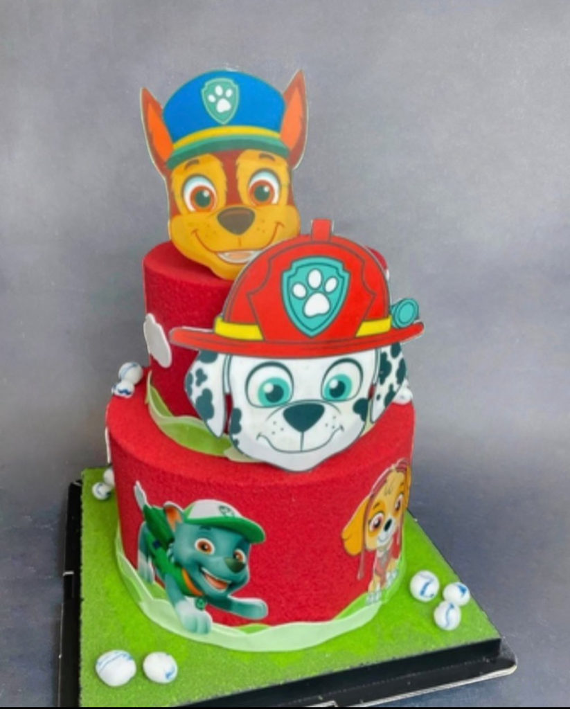 Gâteau d'anniversaire "Pat Patrouille" - Gabriel Pastry Art